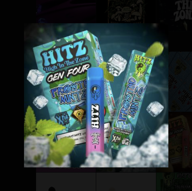 Hitz Frozen Bombsicle Gen6 Disposable - High In The Zone